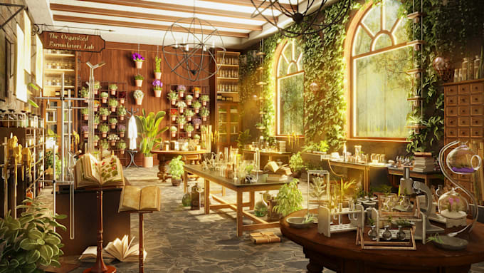 Make an amazing animated background for your game, twitch, youtube ...