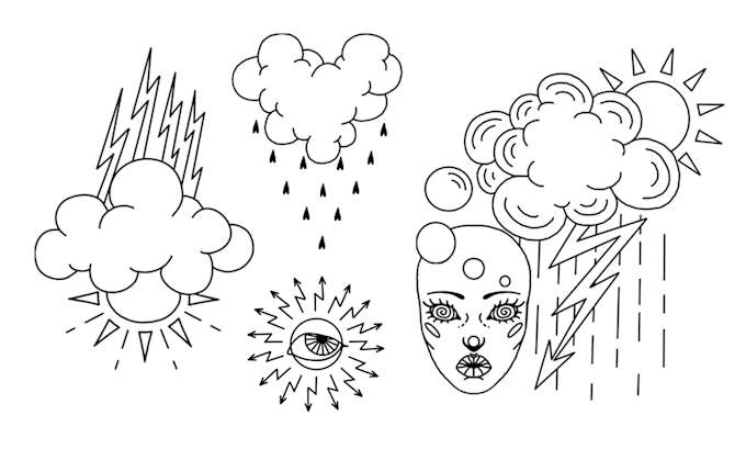 Draw your wacky tattoo ideas by Psihonaut | Fiverr
