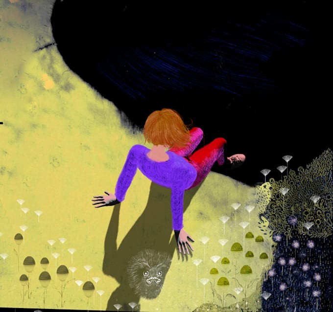 Create illustration book and album cover animated gifs by Silsof | Fiverr