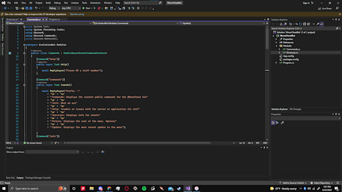 Create a professional discord bot using csharp dotnet library by Eclipse_ice | Fiverr