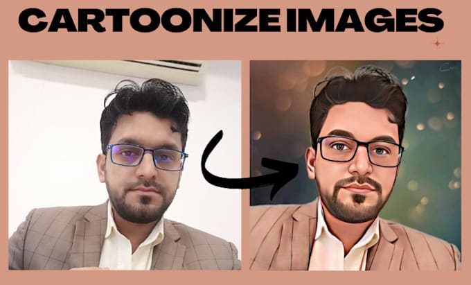 Draw your amazing cartoonic portrait from your photo by Shazz_shop | Fiverr