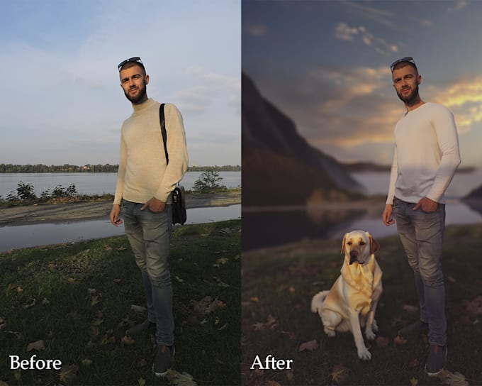 Design, photo reshaping, photo retouching by Denchick93 | Fiverr
