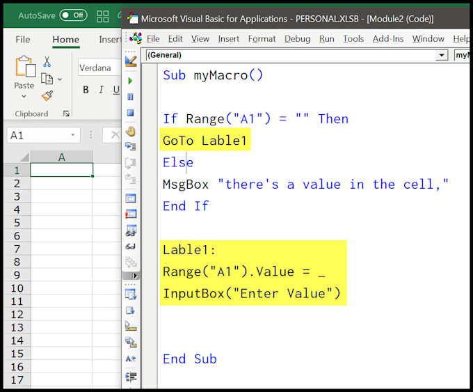 Be your vba guru by Data_ace | Fiverr