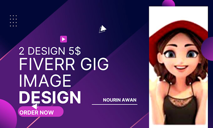 Design professional fiverr gig images by Nourinasif | Fiverr