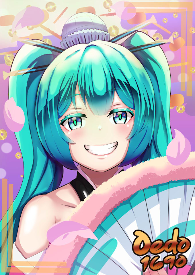 Draw your anime, manga, video game characters and ocs by Rarespiceman ...