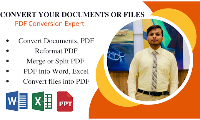 Do document conversion, file conversion and reformat pdf by Waleed228 ...