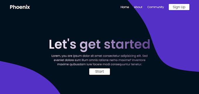 Convert figma to html, psd to html css bootstrap responsive by Khyber ...