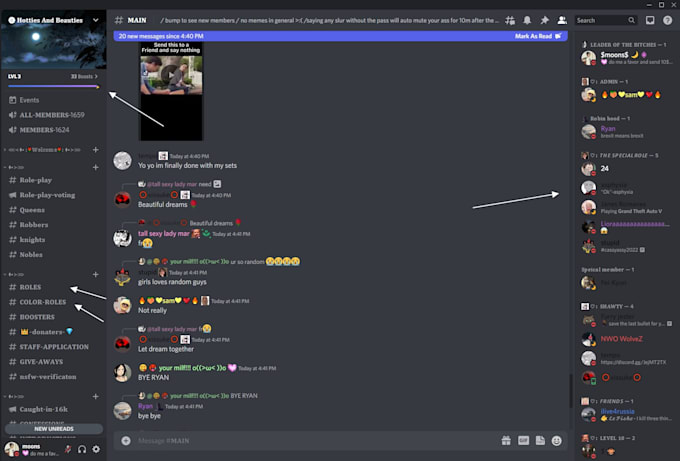 Manage your discord server for one month by Moons1 | Fiverr