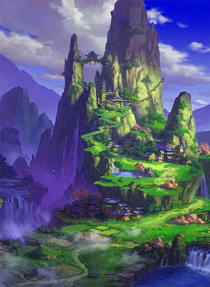 Draw you environment and landscape concept art by Mellendezxavier | Fiverr