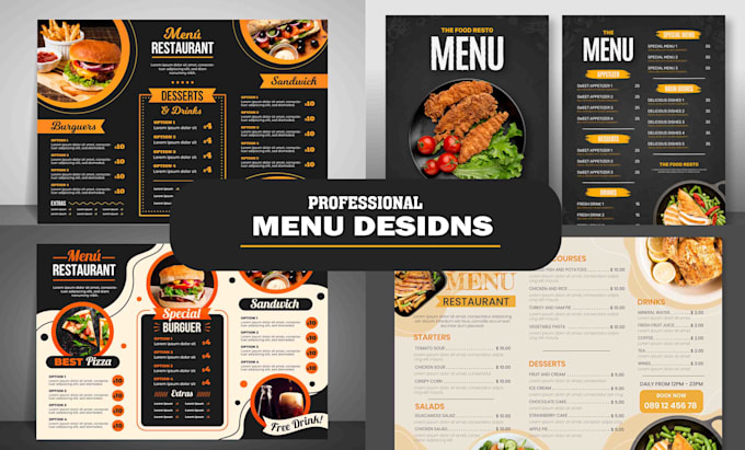 Design attractive restaurant menu, food menu and other menu by ...