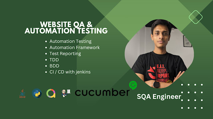 Do website qa and automation testing using selenium by Smmohaimanul ...