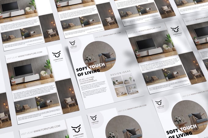 Design flyer, brochure, postcard, voucher, rack card, rollup ...