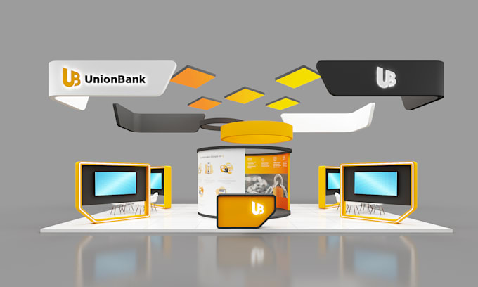 Design standard, premium and high end exhibition booth by Deimata | Fiverr