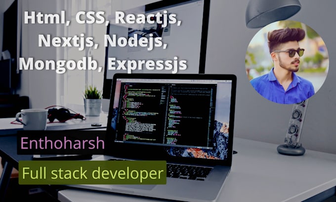 Create frontend ui by using reactjs by Enthoharsh | Fiverr