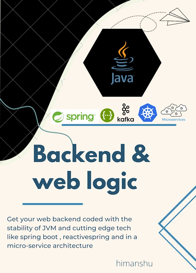 Create performance java backend with industry leading tech by Himanshtr ...