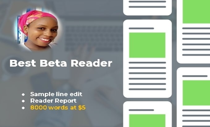 Be your beta book reader by Salvea | Fiverr