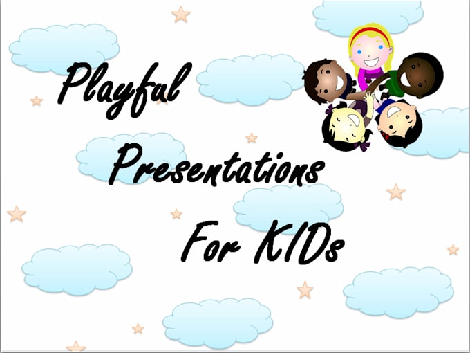 Make educational powerpoint presentation for kids learning by ...