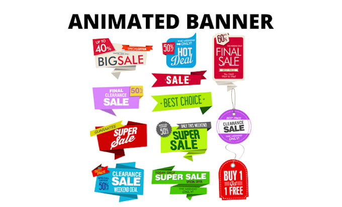 Design animated gif website banner, web header by Shonnawilbourn | Fiverr