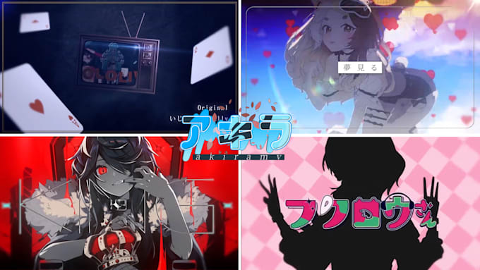 Make music video mv for vtuber cover utaite youtaite by Akiramv | Fiverr