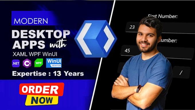 Develop windows desktop application using csharp, wpf by Shashank93 | Fiverr