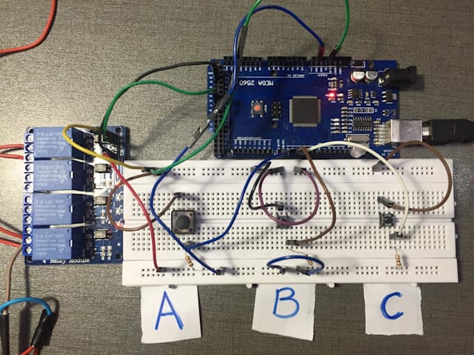 Code your arduino based project and also design a circuit schematic by Zainab_ishtiaq_ | Fiverr