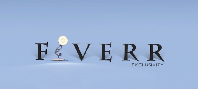 Make this funny pixar intro in hd with your name in less than 48 hours ...