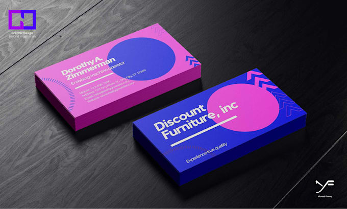 Be your timeless business card expert by Mfgraphicdesign | Fiverr