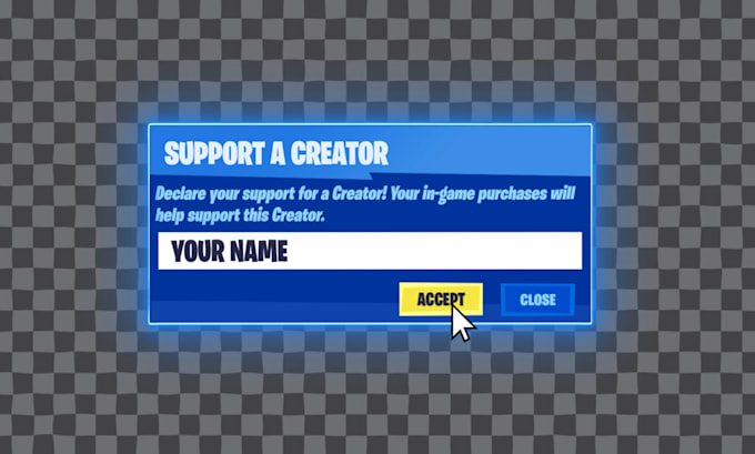 Create cool fortnite support creator code animation by Risadu_omg | Fiverr