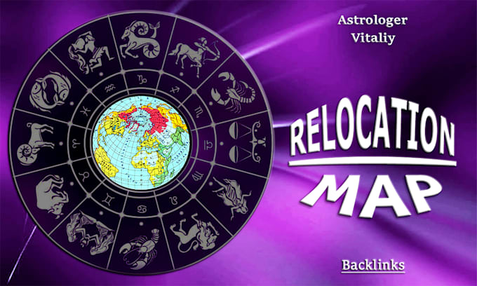 Make a relocation map by Astrovit_07 | Fiverr
