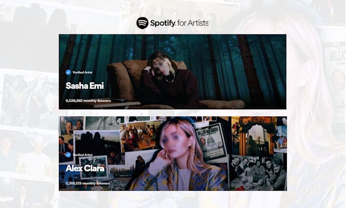 Design a professional spotify banner for your artist profile by Nidalf ...