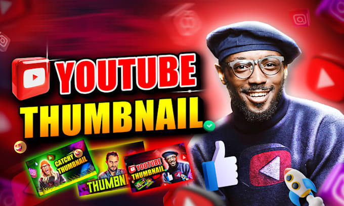 Design 3 custom youtube thumbnails in 12hrs by Brand_new_art | Fiverr