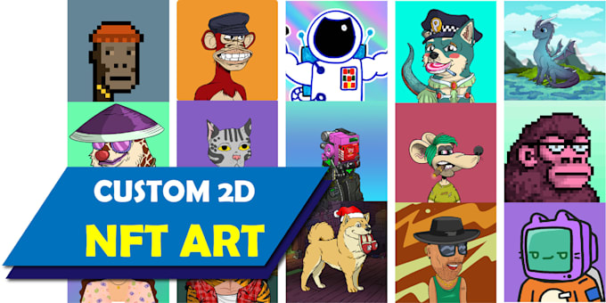 Design nft art cartoon by Childbrown | Fiverr