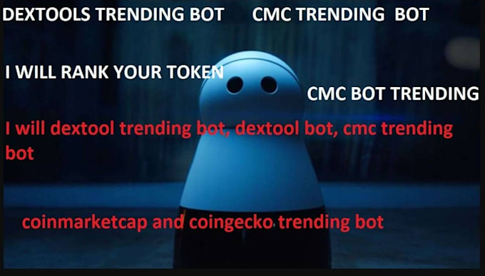 Develop trending bot, dextool trending bot, cmc trending bot, coin ...