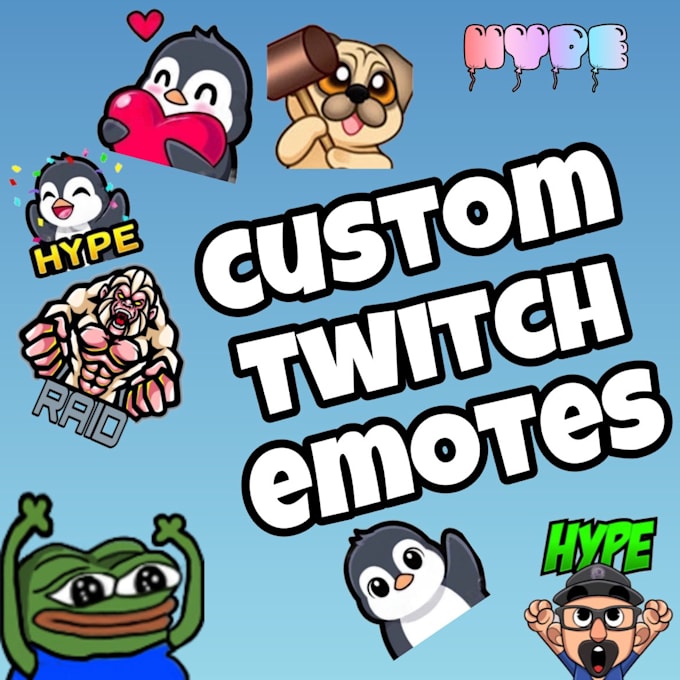 Make amazing twitch emotes by Dtxfn1 | Fiverr