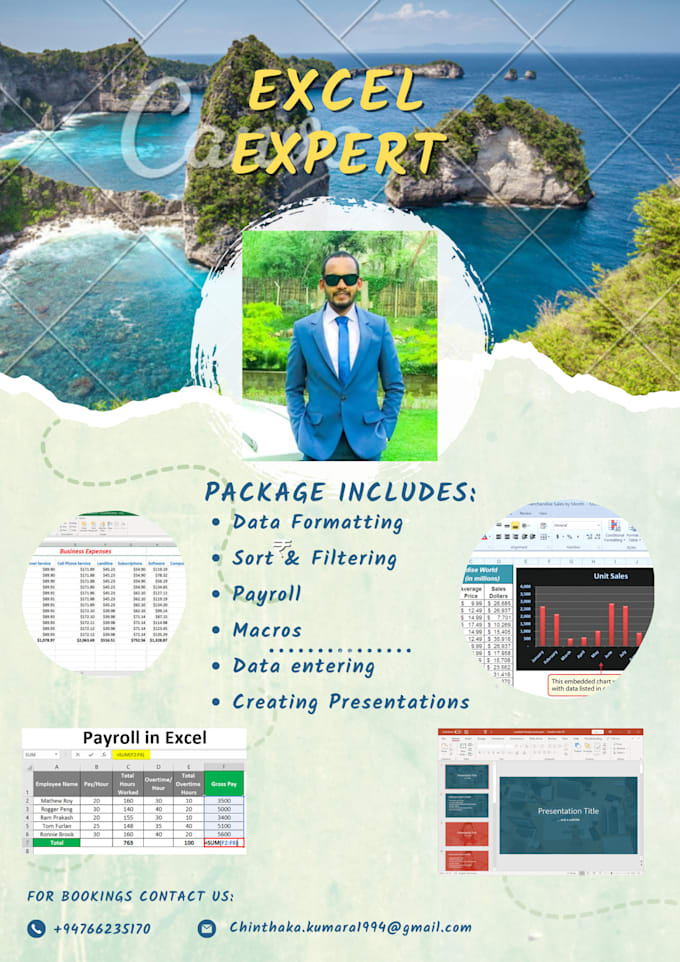 Do anything related to microsoft excel by Chinthakaluka | Fiverr Do anything related to microsoft excel by Chinthakaluka | Fiverr