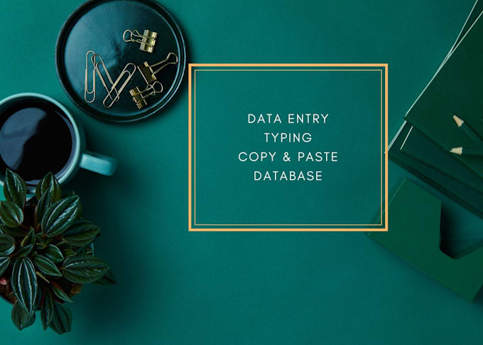 Do data entry, copy and paste, typing by Data_abigail | Fiverr