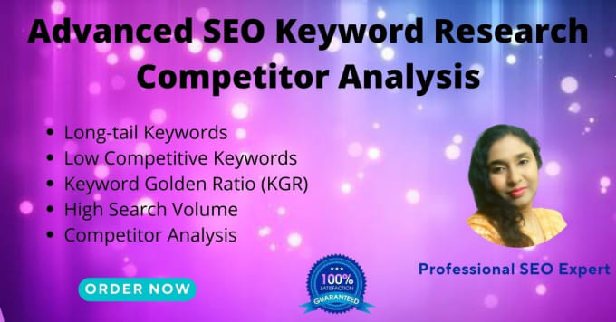 Advanced seo keyword research competitor analysis by Mahfujaafroj | Fiverr