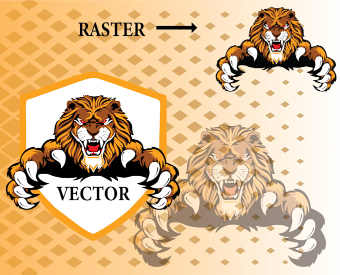 Design raster logo to vector for you by Qasimbhatti161 | Fiverr