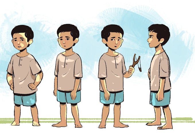 Do high quality digital 2d character design for you by Artiumcomic | Fiverr