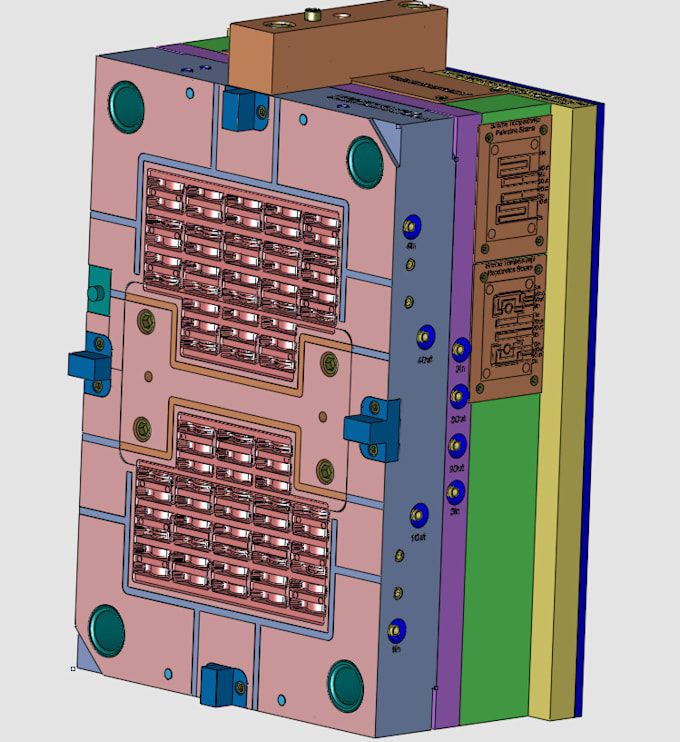 Design your injection mold tool by Nikola1t | Fiverr