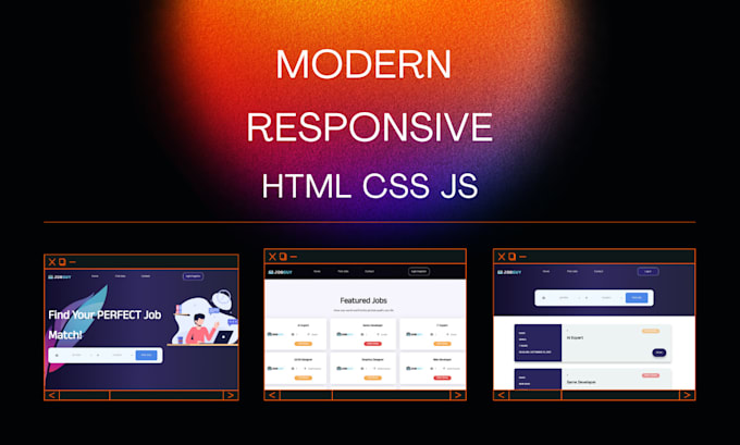 Develop A Responsive Website Using Html5css3 And Javascript By 