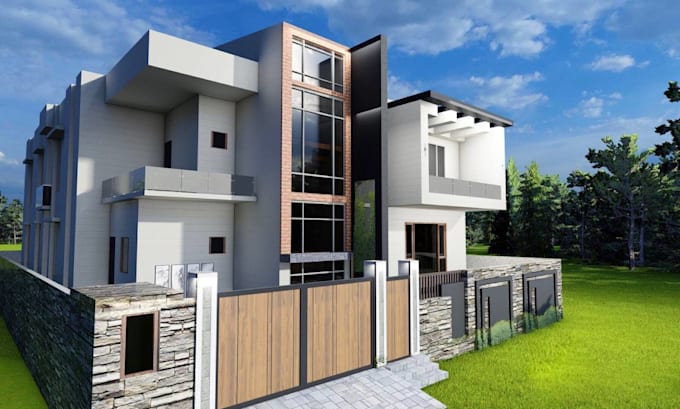 Do 3d modeling home design and sketchup modeling by Sami9991 | Fiverr