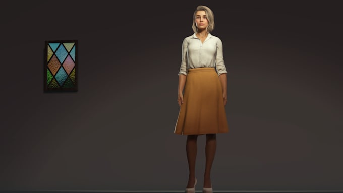 Create 3d realistic character for game, animation and unity by Foxogic_3d4 | Fiverr
