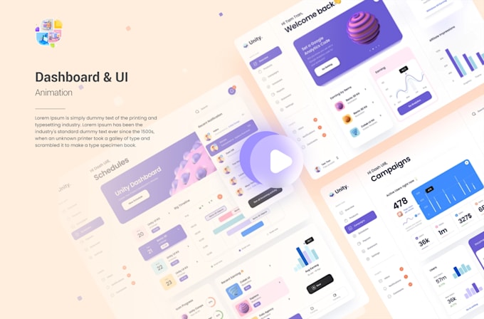 Professional ui animation and motion graphics for websites and mobile ...