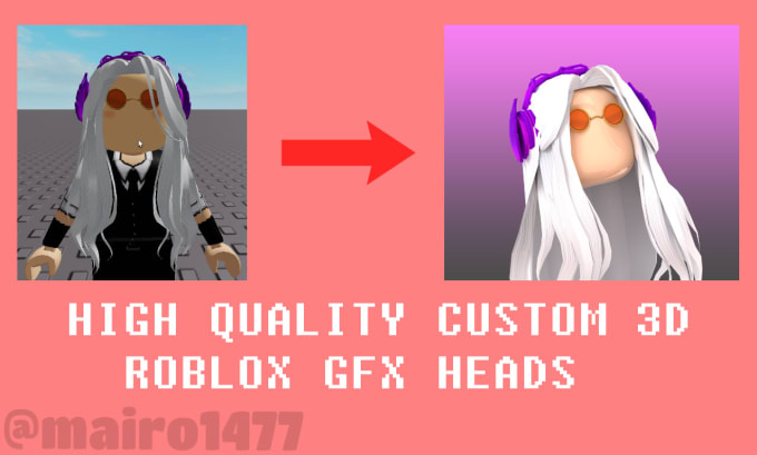 Make a custom 3d roblox pfp for you by Oliverruizan291 | Fiverr
