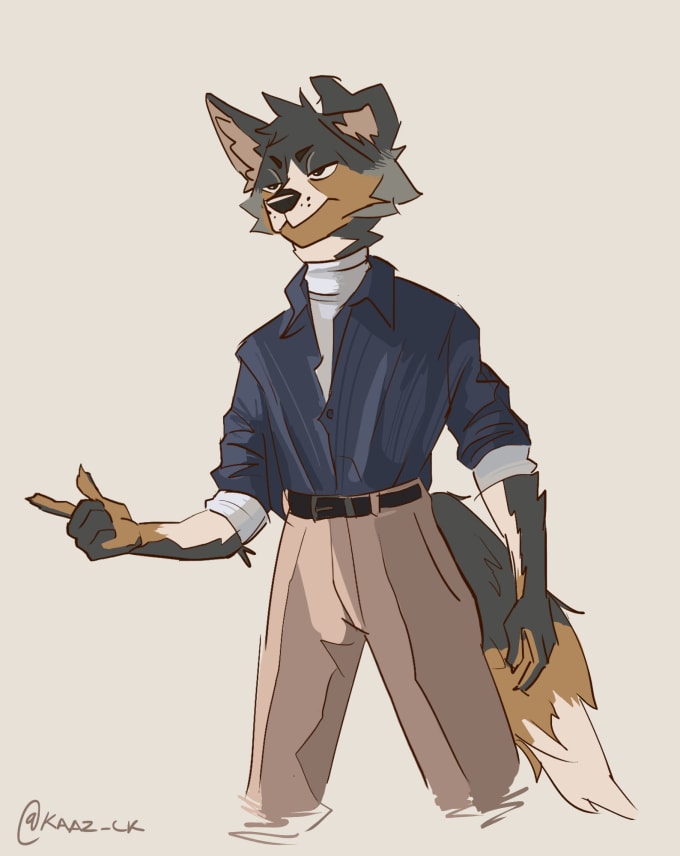 Do crazy furry illustrations by Izaak_ortega | Fiverr