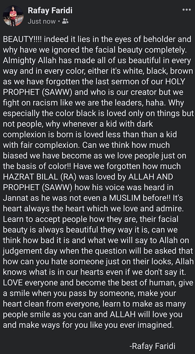 Write short stories and creative poems by Rafayfaridi | Fiverr