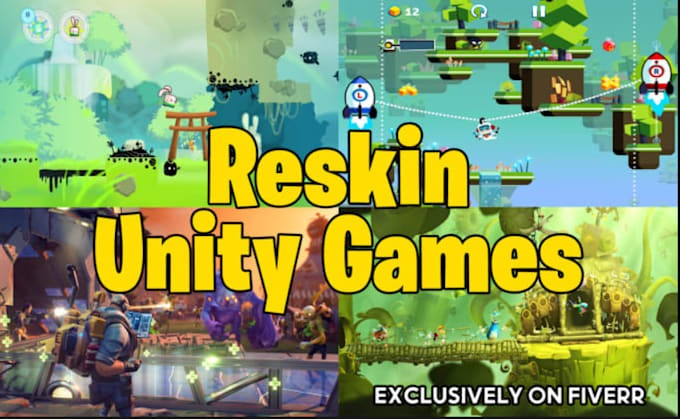 Reskin, modify, develop, integrate assets in unity 2d 3d games by Amigostudio797 | Fiverr