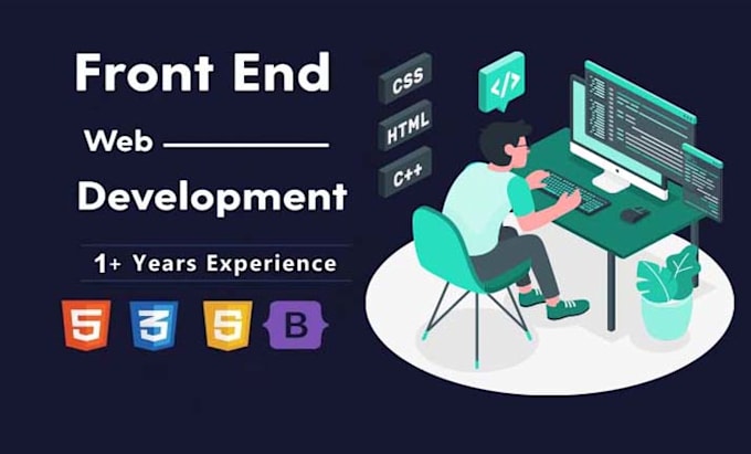 Design Frontend Website In Html Css Bootsrap Javascript By Kumailrizvi125 Fiverr