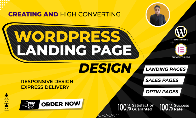 Create wordpress landing page design or elementor landing page by Nabeelahmad809 | Fiverr